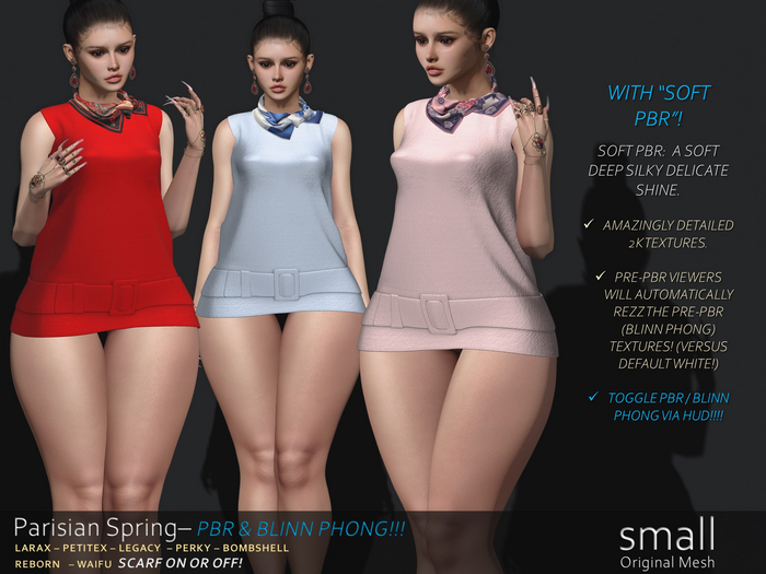 Second Life Marketplace - small Parisian Spring DEMO